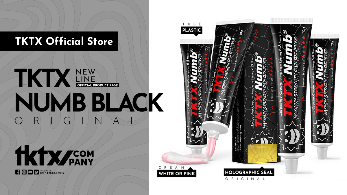 TKTX Black Numb Cream • TKTX Company®