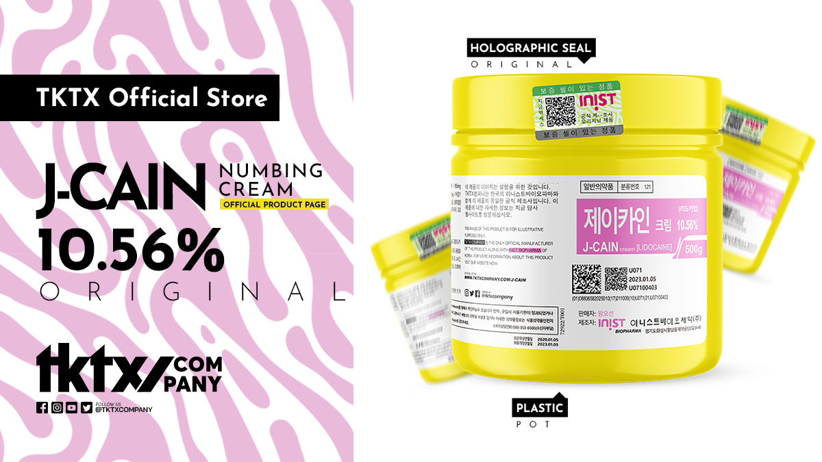 J-Cain Numbing Cream 10.56% Lidocaine • TKTX Company®